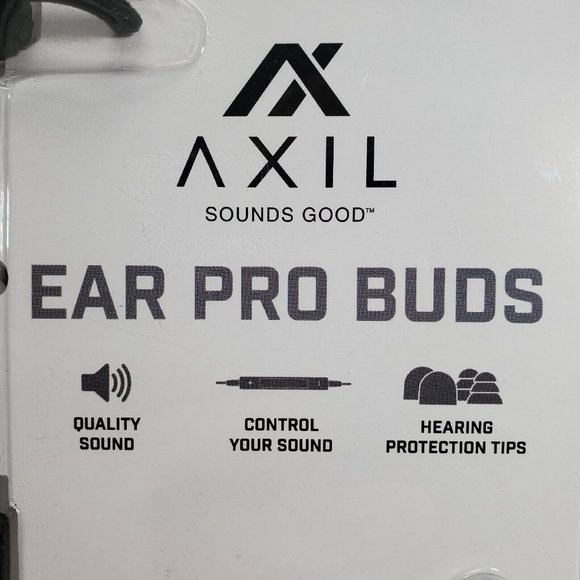 AXIL | Headphones | Axil Ear Pro Buds Hearing Protection Shooting Earbuds Sound Control Wired ...